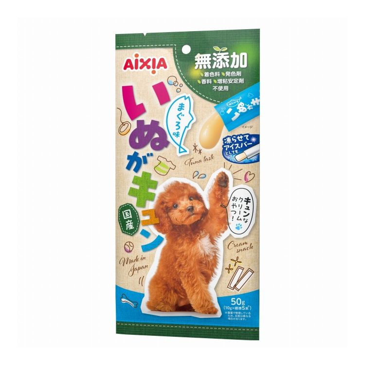 【商品説明】・鶏肉をベースにクリーム状に仕立てたスティックタイプのおやつです。・スティックからそのまま与えても、フードのトッピングとしても。・いつもと違う食感にしたいときや暑い日には凍らせてアイスバーに。・着色料・発色剤・香料・増粘安定剤不...