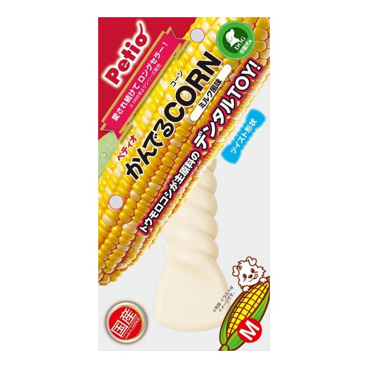 【商品説明】・トウモロコシを主原料としたユニークな、かむためのおもちゃです。・遊びながら、かむことによって歯と歯ぐきの健康づくりに役立ちます。・おもちゃですがトウモロコシが主原料なので、食べても無害です。〇材質/素材コーンスターチ、グリセリ...