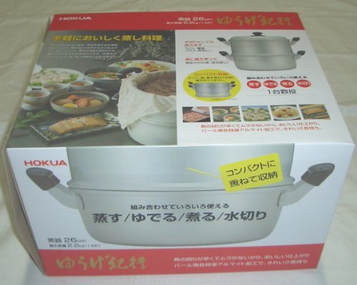 サイズ:幅371×奥行275×高さ303mm本体重量:1083g本体:アルミニウム合金 表面:パール発色アルマイト加工 ハンドル:フェノール樹脂原産国:日本容量:5.5L板厚:0.8mm最大蒸量2,2(1.5升)電磁調理器使用不可【送料につ...