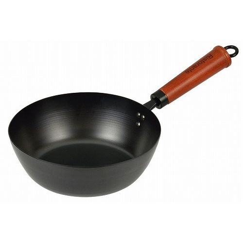 ベストコ リストランテ 鉄製いため鍋 20cm オール熱源対応 LD-39 鉄フライパンJANコード：4571151220396サイズ:幅20.5×奥行37.5×高さ11cm(深さ:約6cm)素材:本体/鉄(シリコーン樹脂塗装)、取っ手/天...