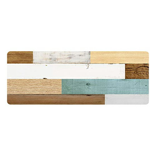 ベストコ キッチンマット 45×120cm ミックスウッド ライト さらっと拭ける ぷにぷに触感 ND-9853JANコード：4975970237281お手入れ簡単で、踏み心地のよいデザイン性の高いキッチンマット。最近トレンドのミックスウッ...