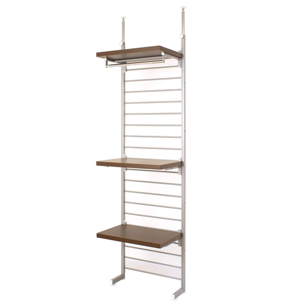 ■商品について長年ご使用いただけるようにサイドフレームは2重構造になっているなど強度も抜群で安心・安全の高品質の国産品。背面は便利なラダー式で10ピッチで棚板のセッティングを換えられ、衣類の種類に合わせてセッティングが可能。下には子供の洋服...