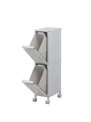■商品について/キッチンのゴミ箱に、水やキズに強いスチール製。開口部も大きく開いてゴミ捨ても簡単。場所をとらない薄型設計で、アイテムは使い方に合わせて6アイテム。シンク横のすき間などデッドスペースを有効活用。清潔感のあるホワイトでキッチンに...