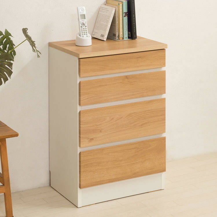 ナチュラルでカリフォルニアインテリアをイメージした薄型キッチンリビングボード【gym】ジムシリーズ。ライトな感覚でインテリアになじみやすいナチュラル木目＆カラーを主としてLDに映えます。4段チェストやガラスと一体化したコーナーキャビネット、...