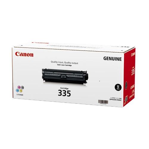 CANON トナーカートリッジ335 BK【8673B001】 印字枚数 13000枚JANコード：4960999989150タイプ:純正色:ブラック対応メーカー:キヤノン●仕様／メーカー純正トナーカートリッジ●カラー／ブラック●対応機種／...