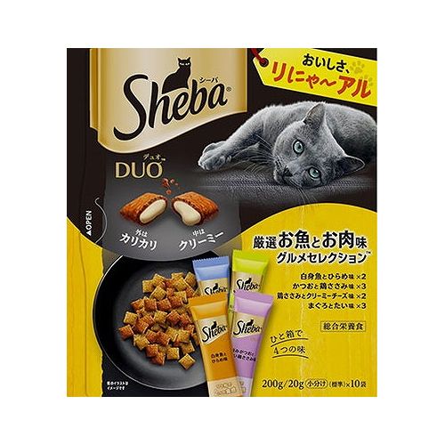 【商品詳細】●1粒で2つの食感、猫が夢中になるおいしさです。《スペック》●パッケージサイズ：幅147×高さ167×奥行62●原料：肉類（チキンミール、牛・羊副産物、チキンエキス、家禽ミール、ささみエキス等）、穀類（とうもろこし、米、小麦等）...
