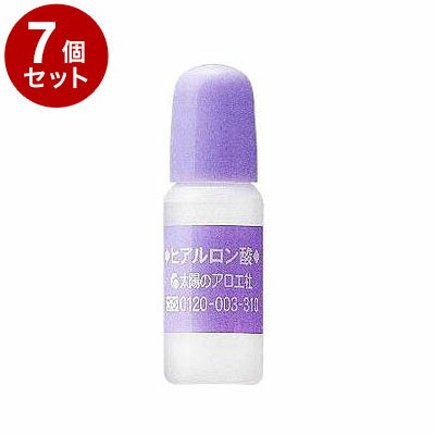 【商品詳細】太陽のアロエ社のヒアルロン酸は、水分の多いフィルムのように皮膚表面を覆うことで角質層への水分補給と、肌からの水分の揮散を防止し、その結果、皮膚に潤いを与えることが出来ます。・原材料(アレルギー表記含む)：水、ヒアルロン酸Na、フ...