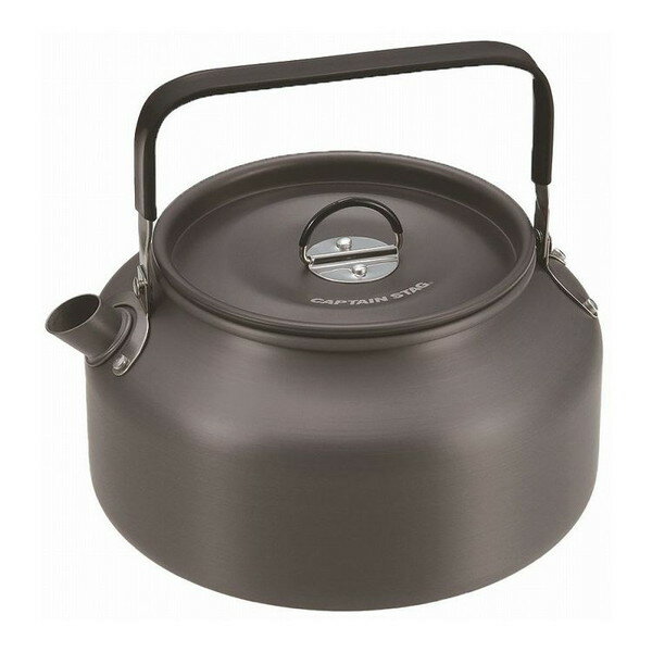 ブランド：キャプテンスタッグ品質表示本体・フタ：アルミニウム合金(硬質アルマイト加工)(底の厚さ0.8mm)　その他の材質：つまみ・取っ手・金具＝ステンレス鋼、カバー＝シリコーン商品仕様満水容量/1,500?　適正容量/1,100?原産国：...