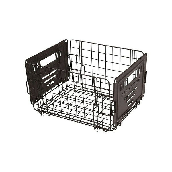 ブランド：キャプテンスタッグ品質表示鉄(粉体塗装)商品仕様収納サイズ(約)/430×320×厚さ55mm　耐荷重/5kg　CSクラシックス木製ラック(別売)と組み合わせ可能原産国：中国【送料について】北海道、沖縄、離島は送料を頂きます。