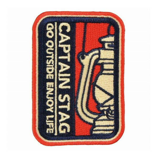 ブランド：キャプテンスタッグ品質表示表面：ポリエステル80％、レーヨン20％、　裏面：EVA商品仕様アイロンで手軽に貼り付け可能な布製ワッペン　立体感のある刺繍タイプ原産国：中国【送料について】北海道、沖縄、離島は送料を頂きます。LINK鹿...