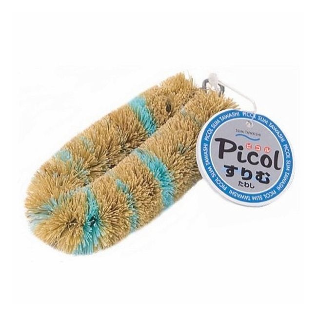 天然繊維を使ったスリムなたわし。ざる・木製品等の目詰まりや、根菜類の泥落としや皮むきにも。熱・油に強い純植物性繊維コイヤファイバー使用。カラー : ピンク / ブルー / グリーンサイズ（約）:幅5×奥行2.5×高さ10.5cm材質:純植物...