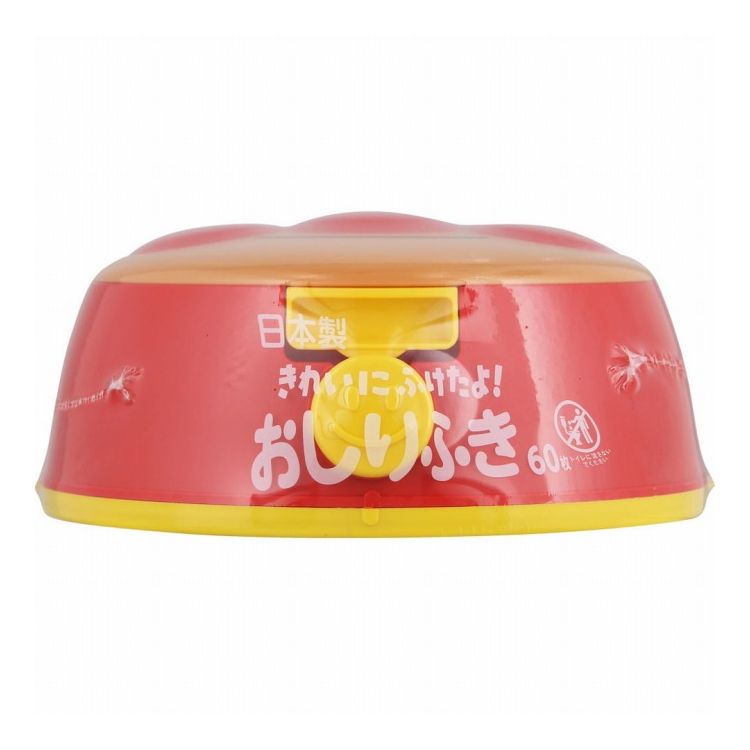 ●おしりふきやウェットティッシュのケースに。●ワンタッチでフタが開きます。お子様のいたずらを防ぐ安心ロック付き。●デスクで場所を取らないコンパクトサイズです。●アンパンマンおしりふき60枚入が1個付いています。ケースサイズ（約）幅17×奥行...