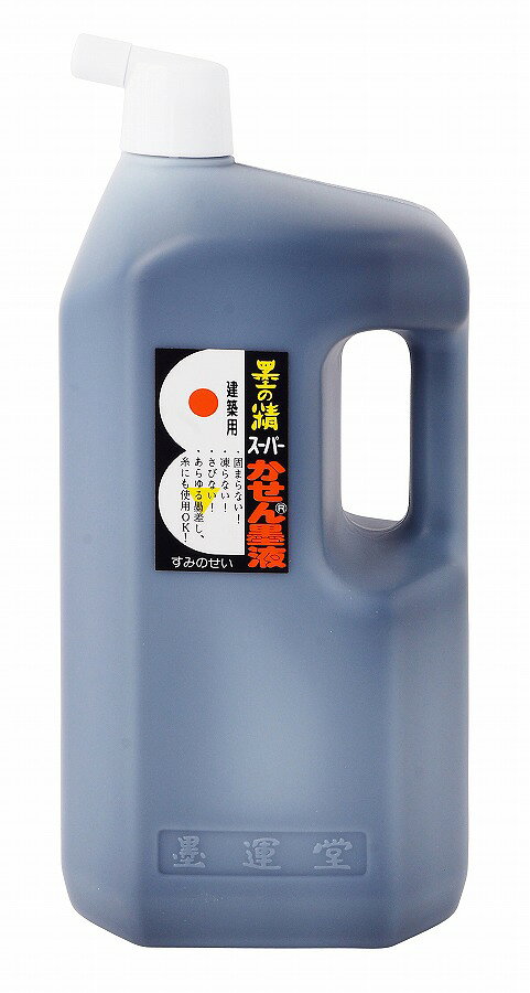 【商品詳細】固まらない。凍らない。さびない。あらゆる墨差し、糸にも使用OK。マイナス18度でも凍結しません。真夏の直射日光にも固くなりません。あらゆる墨つぼ・墨差し・糸にもOK。用途：建築用容量：1．8L注意：強い力が加わると破損します。高...