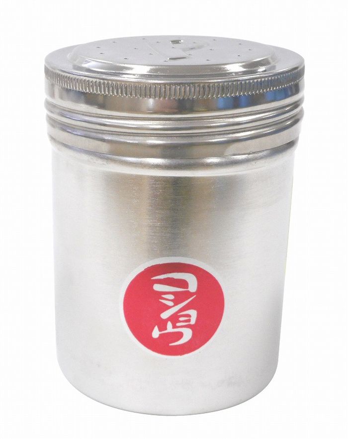 【商品詳細】18-8ステンレス仕様でさびにくい。用途：業務用調味料入れ（コショウ）呼称：P缶大サイズ（約）：直径72mm×高さ95mm重量：約110g18-8ステンレス鋼日本製【送料について】北海道、沖縄、離島は送料を頂きます。