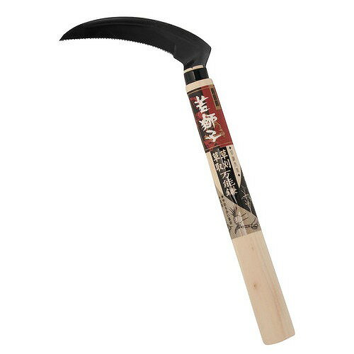 【商品詳細】切れ味の良い特殊裏目刃仕上げ。草刈、草取両方に使えます。やわらかい草刈、草削り、草の削り等に。引き刈、刈払い等。用途：やわらかい草刈、草削り、草の削り等鋸刃全長：約280mm柄長：約225mm重量：約90gSK-5日本製【送料に...