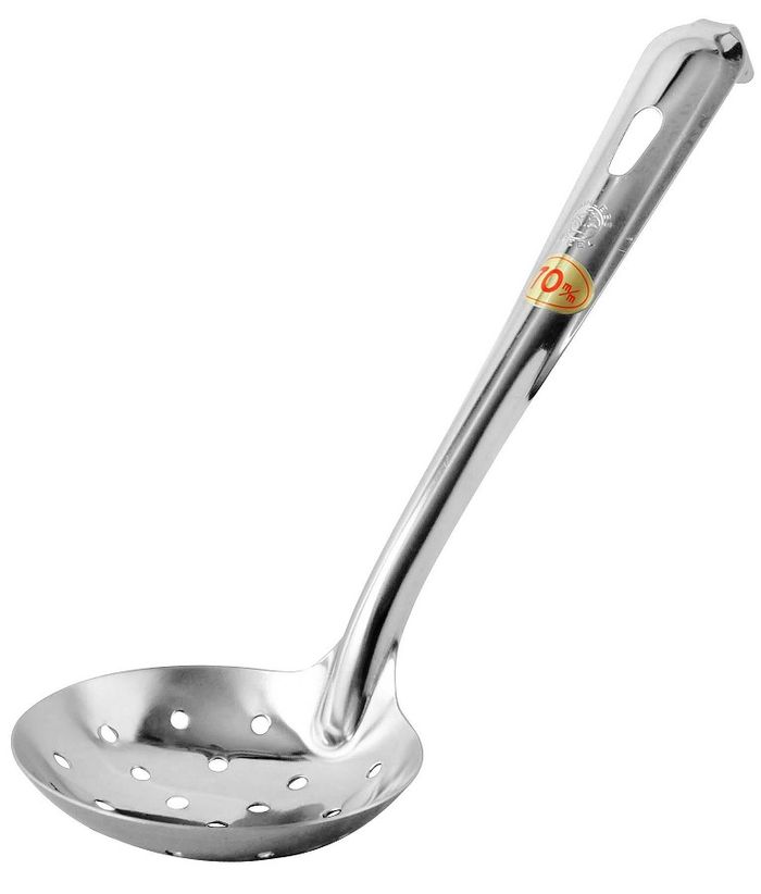 【商品詳細】全長：約205mm穴あき外径：70mm柄長：約150mm重量：約42gカギ付きステンレススチール【送料について】北海道、沖縄、離島は送料を頂きます。