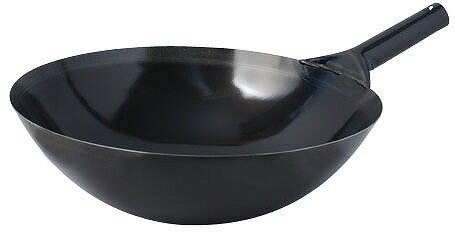 【商品詳細】呼び寸法：36cm重量：1486g底の厚さ：1．2mmサイズ（約）：直径363mm（取って含む長さ：520mm）×高さ120mm（取って含む高さ：190mm）使い始めの本体の仕込み：透明シリコン樹脂加工がしてあります。使い始めに...