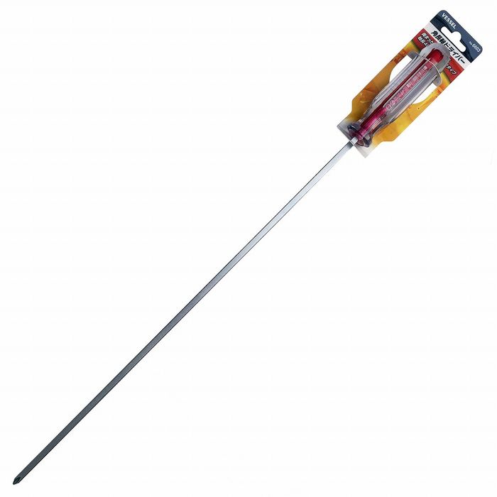 【商品詳細】柄先端に直径10mmの穴付きでハンガーフックにかけられます。軸長450mmのスパナがかかる角軸タイプ。強靭な特殊鋼使用、全身焼入。柄は両手で使えるダブルグリップで強力な締め付け作業にも効果的。衛生機器等のネジ締め作業に。用途：特...