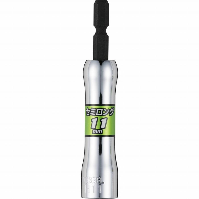 【商品詳細】最も汎用性があるセミロングサイズ。面接触型6角ソケット。手にしっかりとなじむ段差の無い流線型デザイン軽量コンパクト、ナット締めに対応できる深穴仕様で、ソーラーパネルの施工やルーフ作業に。従来品(深穴ソケット、品番:LA)と比較し...