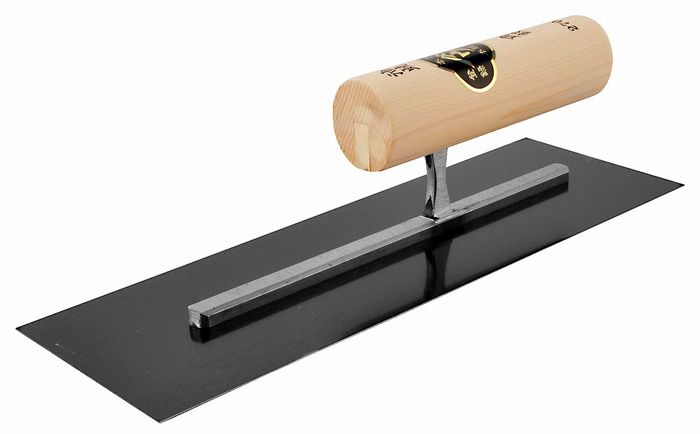 【商品詳細】鏝界の大座。軽くて使い易い。用途：本職用角鏝全長：270mm重量：280g仕様：油焼刃：油焼、柄：木【送料について】北海道、沖縄、離島は送料を頂きます。