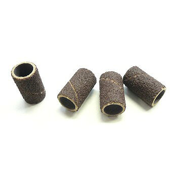 【商品詳細】■金属の研磨、木工にお使い下さい。■ゴムホルダーにペーパーを取り付けて使用し、簡単に取替えができます。■用途:金属の研磨、木工■サイズ（mm）:φ15×20■粒度:＃120■砥材:A■最高使用回転数:20000rpm■内容量:4...