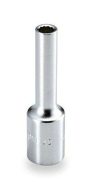 【商品詳細】手動用の深型ソケットです。六角ネジの締めつけ、取外しに。寸法/二面幅寸法：10mm、全長：83.0mm質量：110g【送料について】北海道、沖縄、離島は送料を頂きます。
