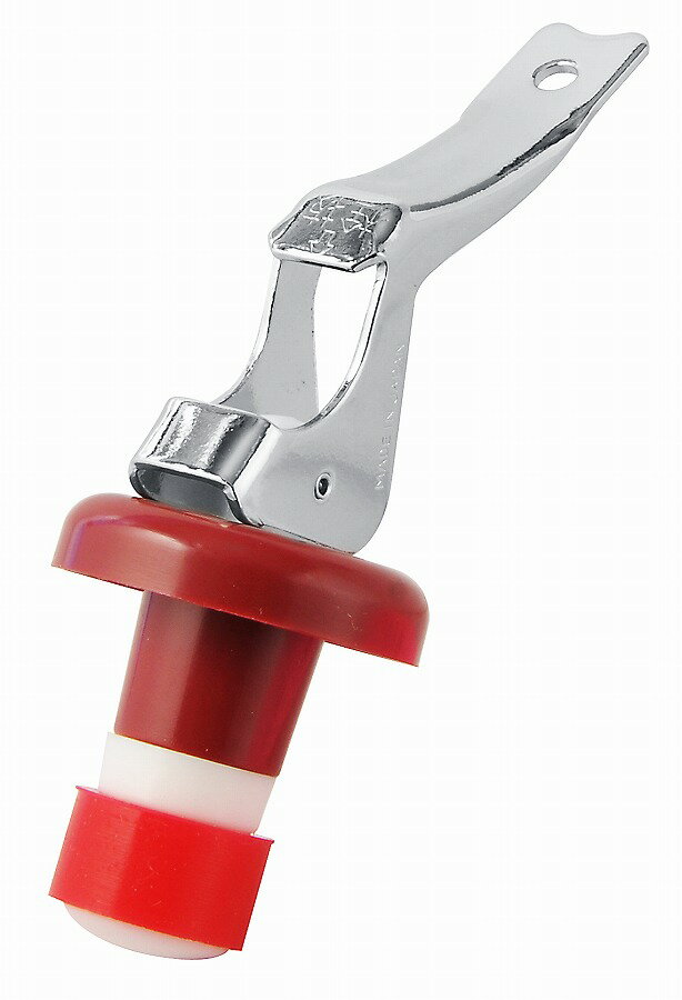 【商品詳細】ワイン栓を抜いた後、残ったワインにワイン栓をして、冷蔵庫に入れてください。ワンタッチでできるので便利です。ボトル栓のゴムは抗菌ゴムを使用しておりますので安心してご利用いただけます。本体耐熱温度：90度芯部耐熱温度：190度ゴム部...