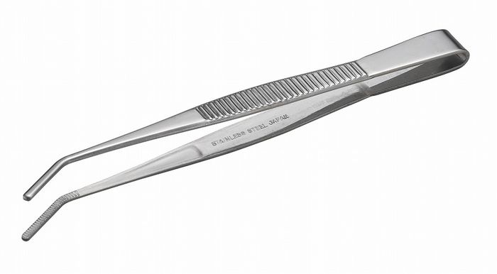 【商品詳細】■脱脂綿、ガーゼ、その他なんでもつかむことができる一般的なピンセット。■先端形状:先曲■全長:125mm【送料について】北海道、沖縄、離島は送料を頂きます。