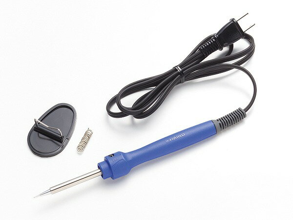【商品詳細】はんだ付け入門セット、工作キットにおすすめ。15mmのスリムグリップで作業性アップ。握りやすさい細さと形状で作業効率があがります。プロが認める性能と耐久性。約90秒で340°Cに到達、ニクロムヒーターの約3倍の早さで立ち上がりま...