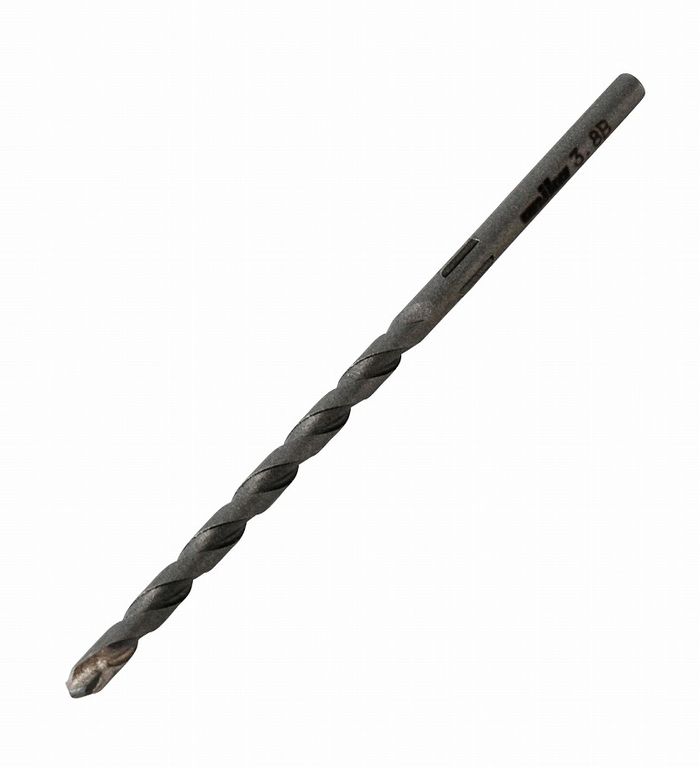 【商品詳細】コンクリート用（ブロック・モルタル・大理石）刃先径：3．8mm有効長：50mm全長：85mmBNタイプ・ストレートシャンク振動用ドリル用スリップ止付注意：使用する電気ドリルは、ドリルビットの指定のものを使用してください。ドリルビ...