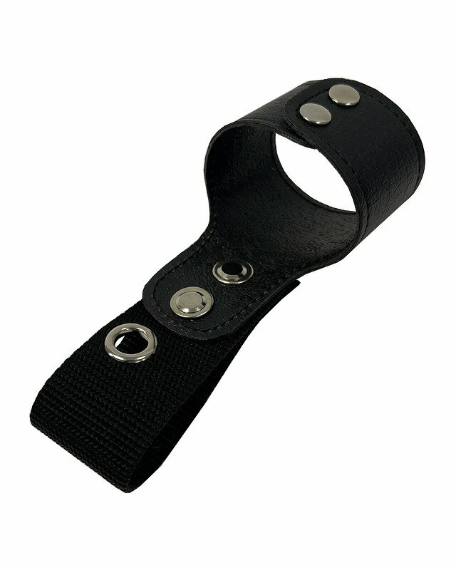 【商品詳細】スリムサイズで小スペ−ス取付。セ−フティコ−ド取付用ハトメ付商品カラー名称：黒生地：ポリプロピレンレザ−　金具：スチ−ルメッキ中国製【送料について】北海道、沖縄、離島は送料を頂きます。