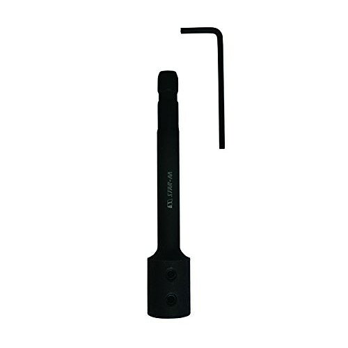 【商品詳細】1本のドリルでは次の根太まで届かない、根太の間隔が狭くて電動工具が入らない時の「ちょい足し」に。軸径12mmで12mm軸の先端工具の取付が可能です。適応機種はアングルドリル、電気ドリルです。適正回転数は1500回転/分以下でご使...