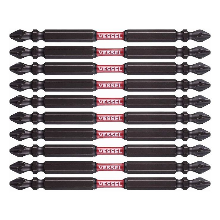 【商品詳細】緩和×吸収のダブルトーション効果で、衝撃に負けにくいビットです。強さと粘りの特殊鋼材(ダイハード鋼)で最高硬度HRC62です。くびれ部のクッションでビットが跳ねないです。用途：建築関連、家具組み立て、車両整備、電設工事関連、工場...