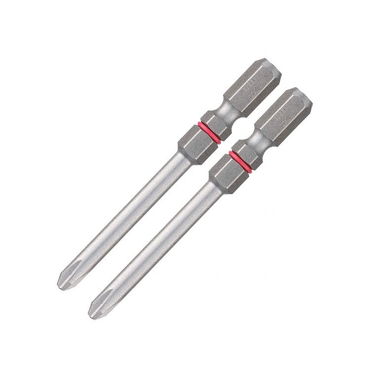 【商品詳細】階段の踏み板のクサビ固定や、カーテンレールの取り付け等に向いてます。狭い場所、打ちづらい場所への打ち込みに向いてます。折れにくく、曲がりにくいダイハード鋼を使用してます。ビットの振れを抑制するクッションリング付きです。用途：ビス...