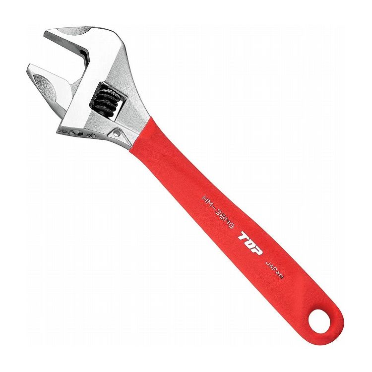 【商品詳細】水廻りの作業や屋外作業、建築金具の締め付けに向いてます。口開きがワンランク上のサイズまで開きます。二分割されたウォームでバックラッシュ(ガタ)をカットし、ボルト、ナットを傷つけることもありません。安全ひもを付けた状態でもサックに...