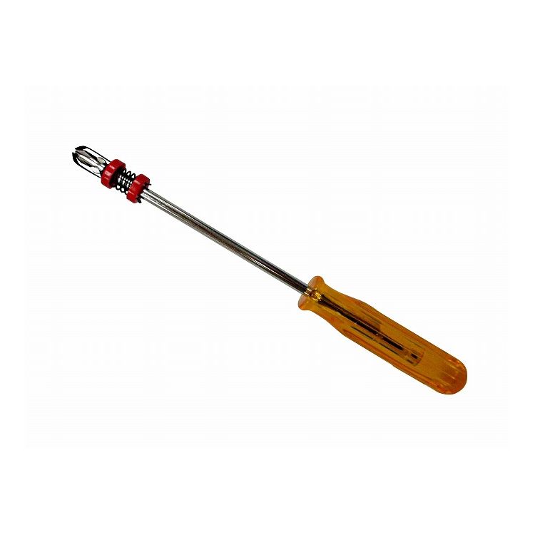 【商品特長】【製品サイズ(mm)】・長さ175・幅15・高さ15【生産国】日本【仕様】用途：様々なネジをしっかりキャッチして、ネジ締めや緩め作業が可能先端ビットサイズ：+1、+2対応ネジ：+1、+2のネジ(ビス)軸径：4mm全長：175mm...