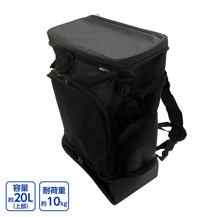 商品情報●本体：ポリエステル600D+1200D　肩掛け部：ポリエステル600D　バックル：PP　ファスナー：合成繊維　フタ裏ネット：ゴム●建設現場・土木作業、工場内など荷物の運搬や、防災備蓄用のほか、レジャー・アウトドア・スポーツなどにご...