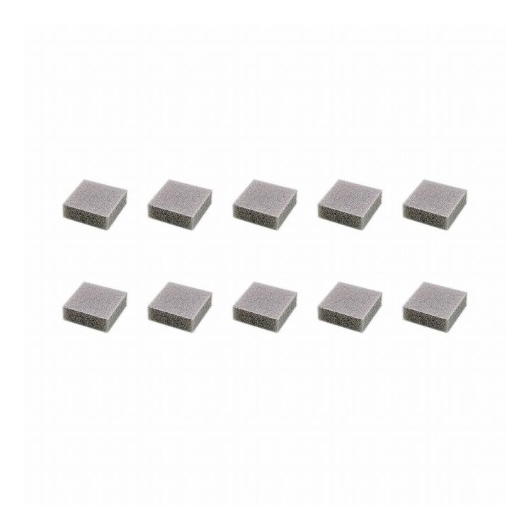 【商品説明】木材、金属、プラスチック、樹脂材の研磨の際にご利用いただく、ペンサンダー用のスポンジ研磨剤です。形状が四角形なので、面の研磨作業に適しています。番手が320〜600番（細目〜極細目）なので、塗装の下地処理や、2度塗りをする前の下...