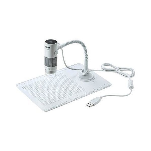 商品説明光学倍率最大250倍まで拡大できるPC用USB顕微鏡。商品仕様製品タイプ：PCカメラ仕様：■センサー:200万画素CMOSセンサー■倍率:最大250倍(光学ズーム 〜250倍切り替え)■撮影解像度:最大1600x1200■静止画保存...