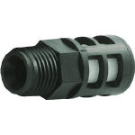 【メーカー型番】TP-SR02【JANコード】4989999243147【ブランド】TRUSCO 　【特徴】●本体の材質に樹脂を採用していますので、軽量で安価な消音器です。●空気の排気音の除去に最適です。【用途】【仕様】●減音量(dB):2...