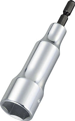 【メーカー型番】TEF-21H【JANコード】4989999186598【ブランド】TRUSCO 　【特徴】●充電式インパクトドライバー18Vに対応します。●長寿命タイプです。●応力分散形状により、電動ドライバーソケット（既存タイプ）に比べ...