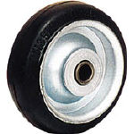 【メーカー型番】OH35M-75【JANコード】4963360002014【ブランド】OH　【特徴】●ベアリング入のゴム車輪です。【用途】【仕様】●許容荷重(kgf):80●車輪径D(mm):75●車輪幅(mm):32●ボス幅B(mm):3...