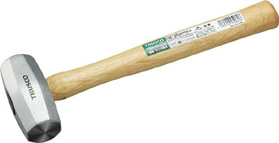 【メーカー型番】TSH-15【JANコード】4989999250657【ブランド】TRUSCO 　【特徴】●頭部は完全焼き入れ処理（硬度50〜55度）をしています。【用途】●石工作業全般。●石割り・はつり作業。【仕様】●呼称:1.5kg●頭...