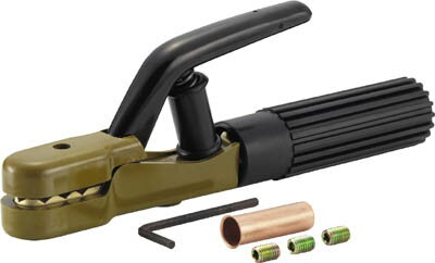 【メーカー型番】TEH-500【JANコード】4989999088014【ブランド】TRUSCO 　【特徴】●本体金具は鍛造品で強度・耐熱性に優れています。●グリップ部は耐熱樹脂を使用し、放熱性の高い形状です。●溶接棒をクランプします。【用...