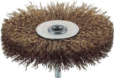 【メーカー型番】TB-6251【JANコード】4989999218817【ブランド】TRUSCO 　【特徴】●市販の電動ドリルで使用可能です。●軸付なので取り付け交換が容易です。【用途】●金属面の研磨、サビ落とし、バリ取り、塗装はく離。●電...