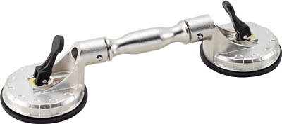【メーカー型番】TSL-1004【JANコード】4989999329711【ブランド】TRUSCO 　【特徴】●ラバーと対象物の間が真空状態となり、吸着します。●2つの吸着面で大きな物でも安心して運べます。【用途】【仕様】●吸着面サイズ(m...