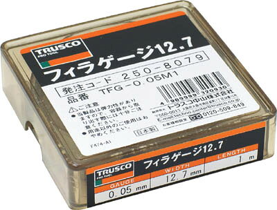 【メーカー型番】TFG-0.14M1【JANコード】4989999329025【ブランド】TRUSCO 　【特徴】●自動車エンジンおよびその他内燃機の組み立て並びに調整用として使用され、単一のすき間の連続測定使用に便利です。●焼き入れ品です...