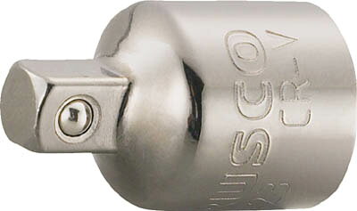 【メーカー型番】TSA34【JANコード】4989999235418【ブランド】TRUSCO 　【特徴】●ノンクロムメッキ（ニッケルメッキ）で、環境に優しいです。（ボールの表面処理は六価クロムメッキ）【用途】●差込角が異なるソケットとハンド...