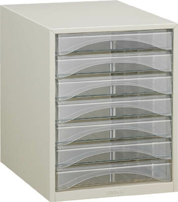 【メーカー型番】A4-S7P【JANコード】4989999771022【ブランド】TRUSCO 　【特徴】●引き出しはクリアで、内部の様子がよく分かります。●書類等の管理だけでなく、小物部品の整理にも最適です。【用途】【仕様】●間口(mm)...