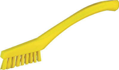 【商品詳細】●ヴァイカンブラシ最小最薄デザインのブラシです。●機器の部品や狭いすき間や溝、手の入りにくい箇所の洗浄に。●色:イエロー●縦(mm):200●横(mm):22●厚み(mm):35●毛丈(mm):16●耐熱温度:121℃●毛質:ハ...